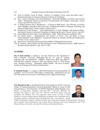 Implemenation Of Vedic Multiplier Using Reversible Gates Pdf