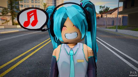 Roblox Hatsune Miku For Gta San Andreas