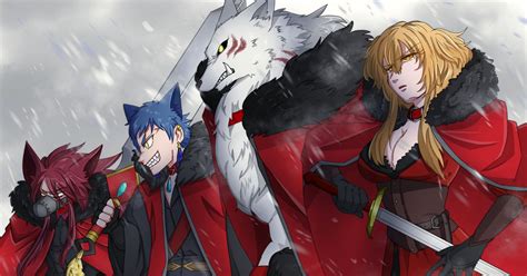 Pixivファンタジアls 【pfls】青と白と赤【ブルーランドの戦い】 あづまのイラスト Pixiv