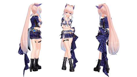 Mmd Model Dl Kokomi Idol Vers By Mmdlukamegurine09 On Deviantart