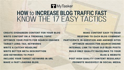 17 Ways To Increase Blog Traffic Seo Tips And Tricks