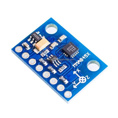 Mma X Axis Accelerator Accelerometer Sensor Module Star International