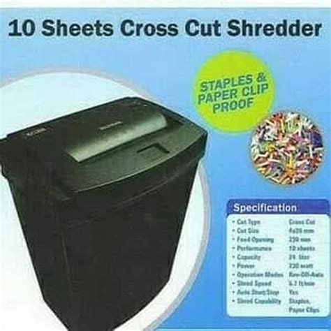 Jual Mesin Penghancur Kertas SECURE EzSC 10A Paper Shredder Di Lapak
