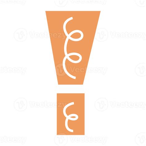 Cute Exclamation Mark Element 35608119 Png