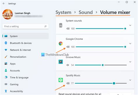 Adjust Volume For Individual Programs In Windows 11 10
