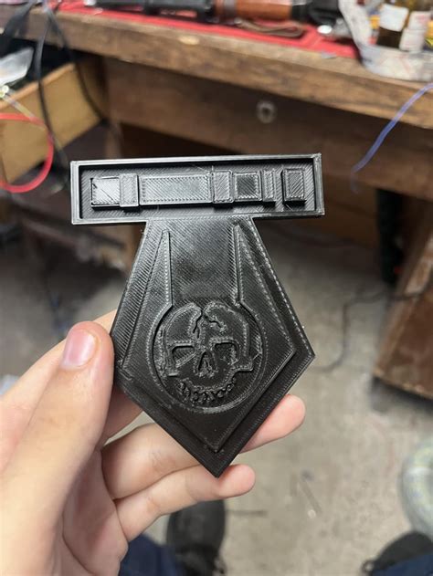 I Made A 3d Printable Combine Elite Logo Patch R Halflife