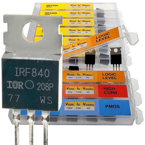Logic Level Mosfet Transistor Assortment Kit 70 Philippines Ubuy