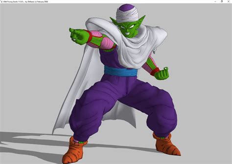 Dragonball Piccolo Shape Pose Dl Xps By Ore1233 On Deviantart
