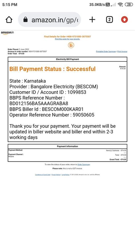 Bangalore Electricity Supply Company Limited [bescom] — Meter Readers