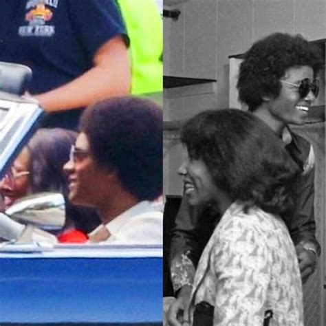 New Behind The Scenes Photo Of Jaafar Jackson As Michael Jackson On The Set Of Antoine Fuquas