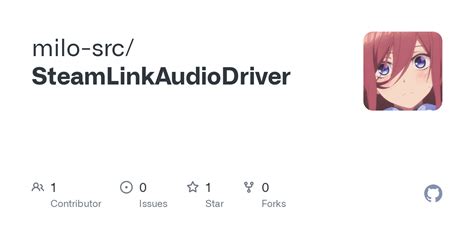 Github Milo Srcsteamlinkaudiodriver