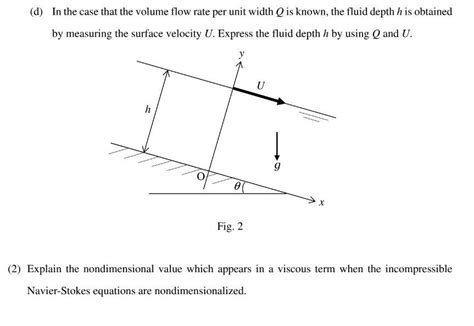 [solved] 1 As Shown In Fig 2 An Incompressible And Vis