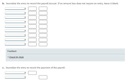 solved summary payroll data in the following summary of data