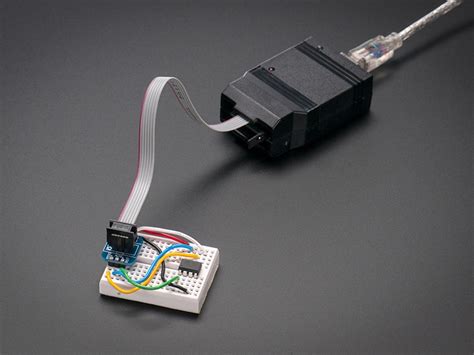 adafruit 6 pin avr isp breadboard adapter mini kit atmel ptr005005