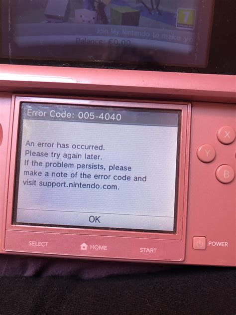 Can Someone Help Me With The Super Smash Bros Error Code It Wont Let