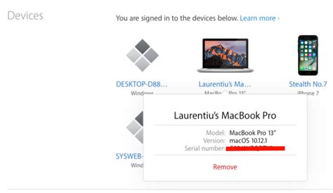 How To Find The Serial Number Of A Mac MacBook Serial Number Stealth Settings