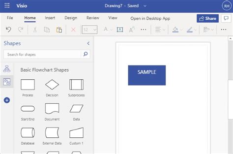 How To Create Workflow Process Mapping In Word Visio Online