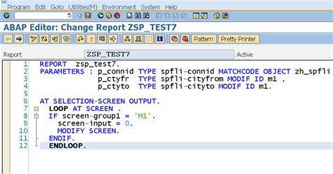 TECHSAP Use Of FM DYNP UPDATE FIELDS