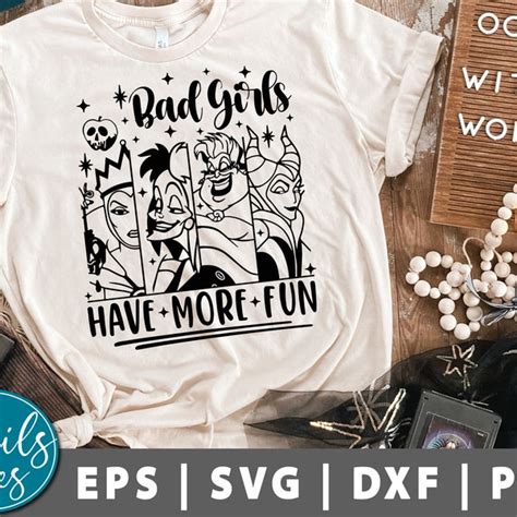 Bad Girls Have More Fun Svg Etsy