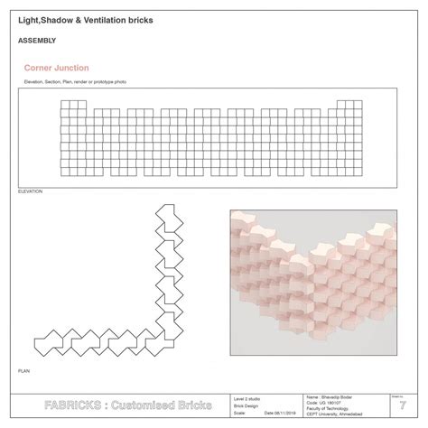 FaBricks Customised Bricks Thermal Comfort Light Sh CEPT Portfolio