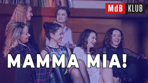 MdB KLUB talkshow Mamma Mia Speciál YouTube