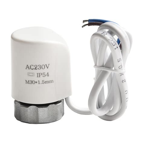 Electrothermal Actuator Ac230v M30 Electric Thermal Actuator For Floor