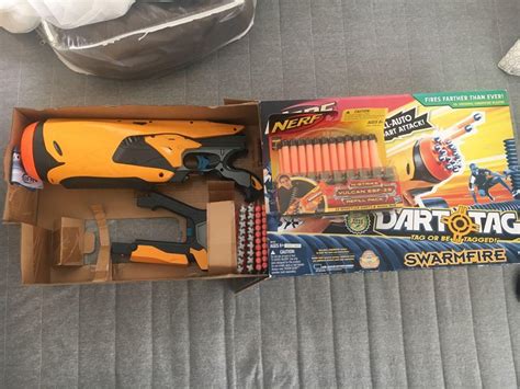 Nerf Swarmfire V2 Rare Hobbies And Toys Toys And Games On Carousell