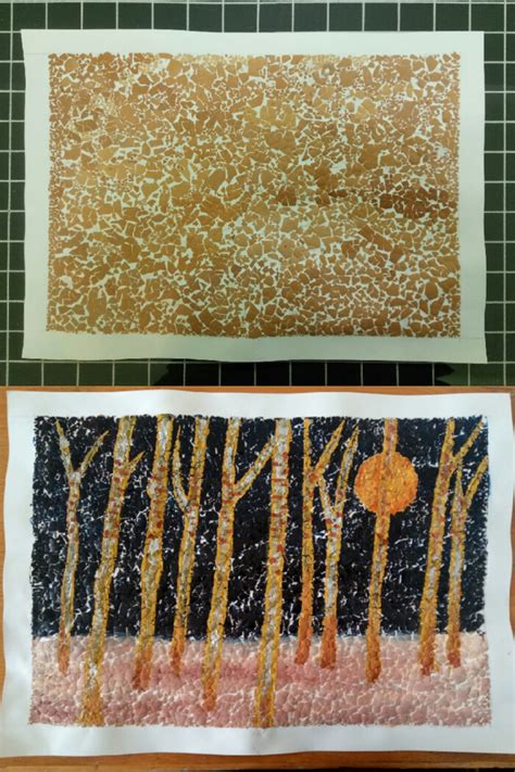 碎蛋壳贴画鸡蛋手工制作简单漂亮 伤感说说吧
