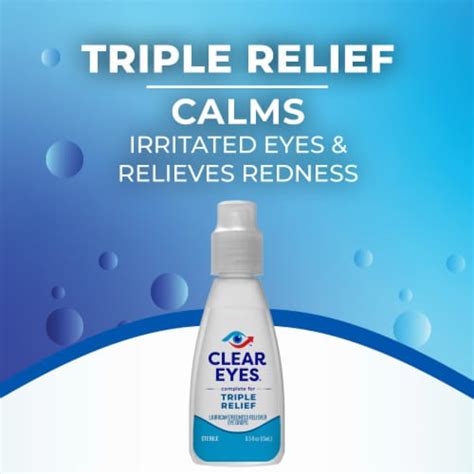 Clear Eyes Triple Action Relief Eye Drops 05 Fl Oz Pick ‘n Save