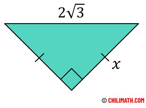 Pythagorean Theorem Practice Problems With Answers ChiliMath