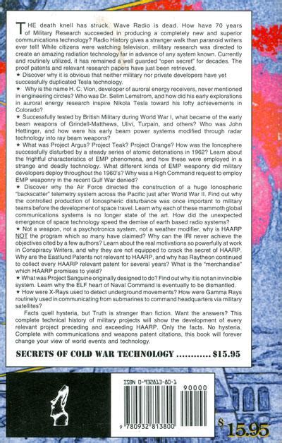 Secrets Of Cold War Technology Project Haarp And Beyond Tesla Universe