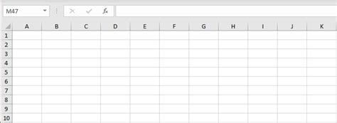 Understanding The Basic Layout Of Excel
