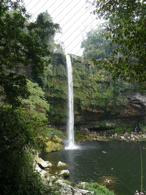 Geografía del Estado de Chiapas Cascadas de Misol Ha