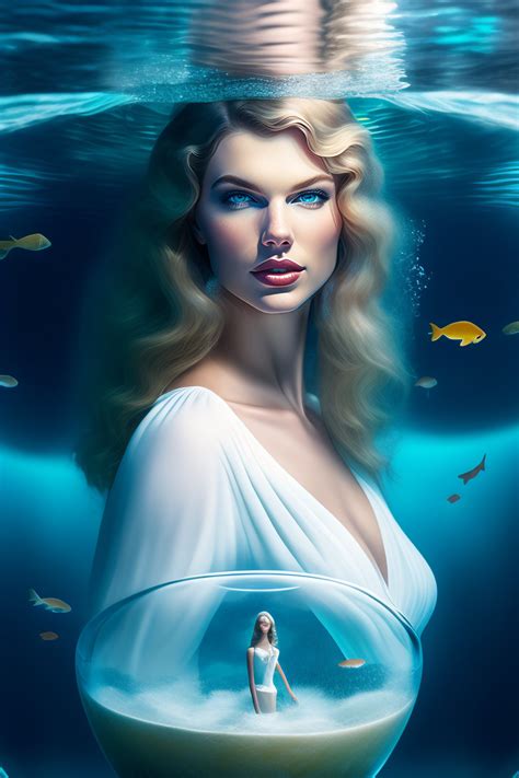 Taylor Swift Underwater
