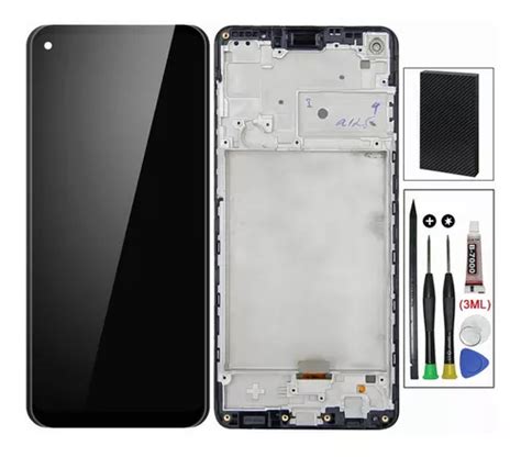 Pantalla Display Táctil Lcd Para Samsung A21s Pegamento Kit Meses Sin