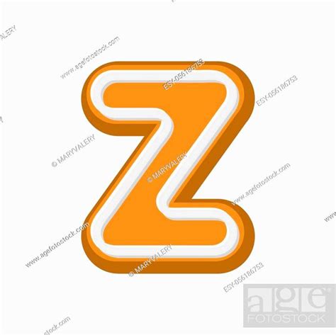 Letter V Gingerbread Peppermint Honey Cake Font Cookies Alphabet
