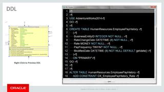 Oracle SQL Developer Data Modeler For SQL Server PPT