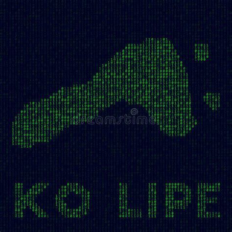 Digital Ko Lipe Logo Stock Vector Illustration Of Data 183782583