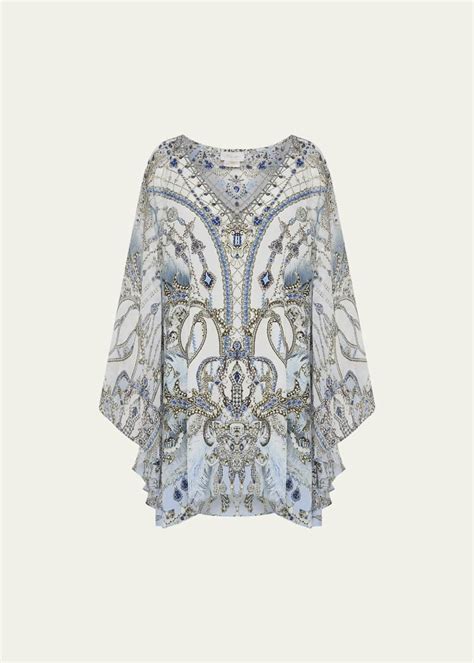 Camilla Moon And Back Flared Kaftan Bergdorf Goodman