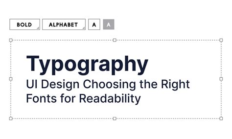 Typography In Ui Design Choosing The Right Fonts For Readability By Pabel Ahmed Feb 2025