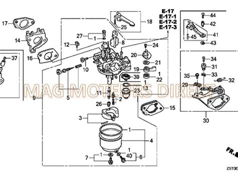 KIT CARBURATEUR Compatible HONDA GX ECO
