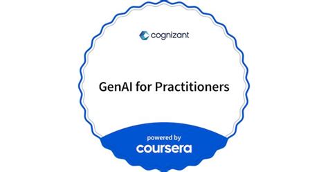 Genai For Practitioners Was Issued By Coursera To Adrian Lucian Sabadus Adrian Lucian Sabadus