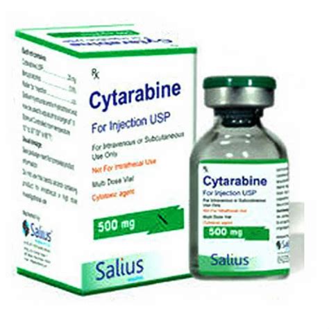 Cytarabine Medicine 500 Mg Packaging Size 20 Ml At ₹ 450 Vial In Surat