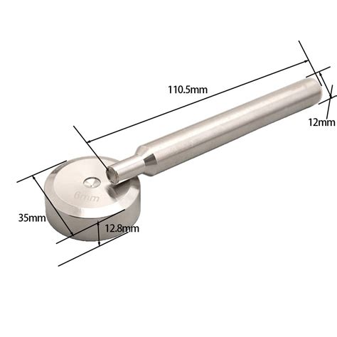 Double Cap Rivets Setting Tool Kit Rivet Punch Setter Hand Tool For Leather Diy