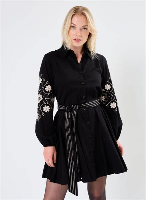Stella Forest Robe Mini Robe Longue Jaya Jaune Vêtements Chez