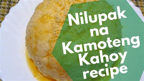 Nilupak Recipe Mashed Cassava With Coconut Great For Merienda