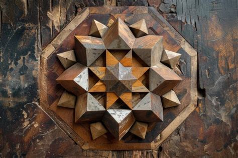 Premium Photo Photo Of A Regular And Irregular Shape With A Hexagon