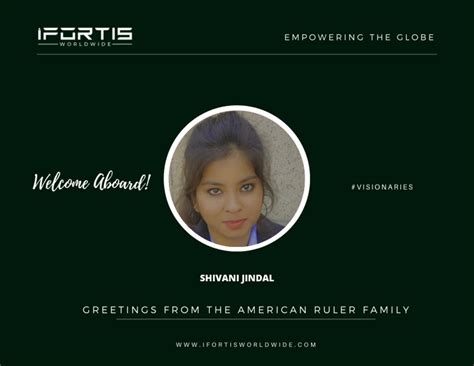 Er Shivani Jindal On Linkedin Ifortisworldwide Opportunity Thankyou