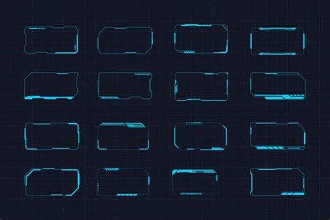 Tech Border Vector Art Icons And Graphics For Free Download