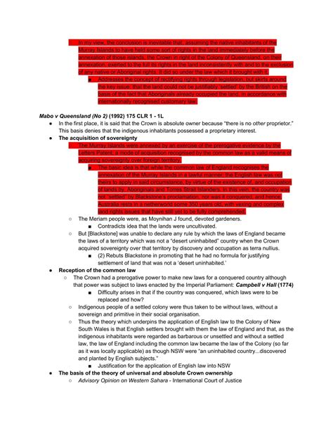 Foundations Of Law Readings Summaries Laws1006 Foundations Of Law Usyd Thinkswap